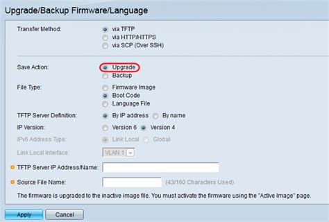Firmware Upgrade Troubleshooting On 300 And 500 Series Managed Switches
