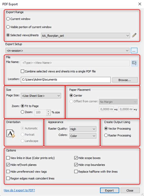 How To Export PDF Files From Revit LazyBim