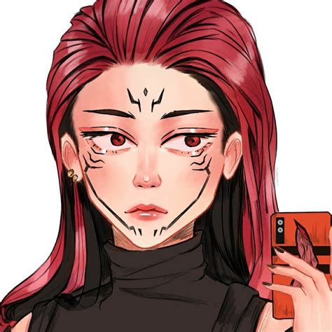 Female Sukuna J0zoko Female Fan Art Anime