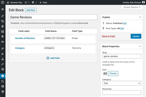how to build a custom post grid block for custom post types