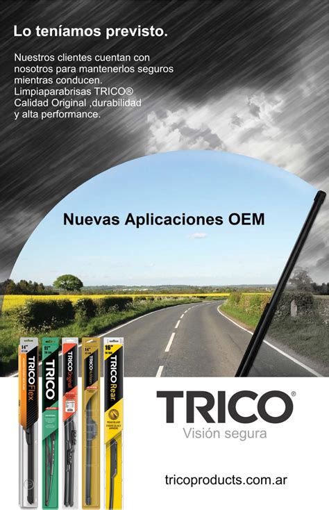 Trico Nuevas Aplicaciones Toyota Taller Actual