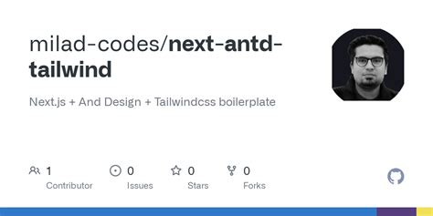 Github Milad Codesnext Antd Tailwind Nextjs And Design Tailwindcss Boilerplate