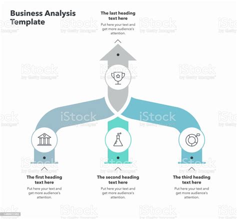 3개의 변환 수준 단계가 있는 비즈니스 분석을 위한 플랫 인포그래픽 3가지 개체에 대한 스톡 벡터 아트 및 기타 이미지 3가지 개체 혁신 개념 0명 Istock