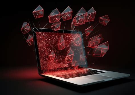 premium ai image an ai system detecting a phishing attempt visualized