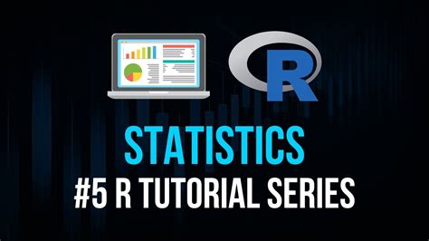 Statistics Distributions Hypothesis Testing R Tutorial Series 5