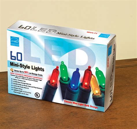 Multi Color LED String Lights Traditional Christmas Lights