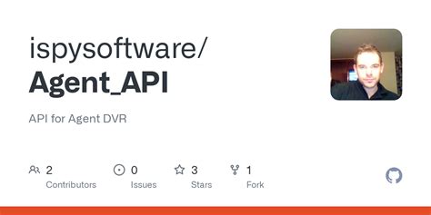 Github Ispysoftwareagentapi Api For Agent Dvr