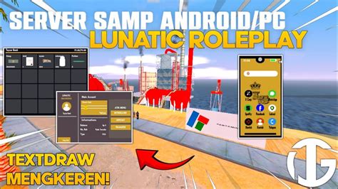 server samp fresh textdraw mengkeren lunatic roleplay gta samp