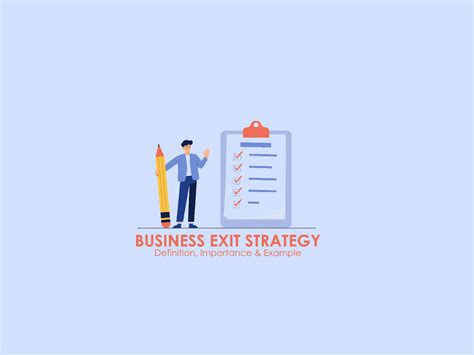 Business Exit Strategy Definition Types Importance Examples