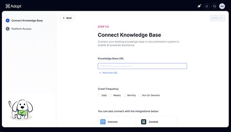 Initial Setup Adoptai Docs