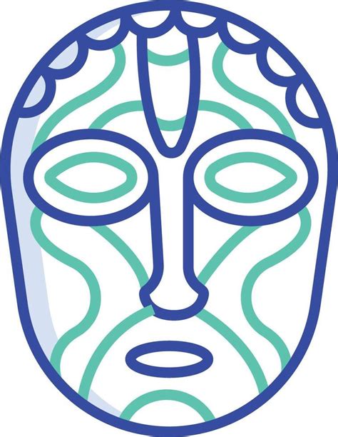 Mask Outline Color Illustration 48075215 Vector Art At Vecteezy