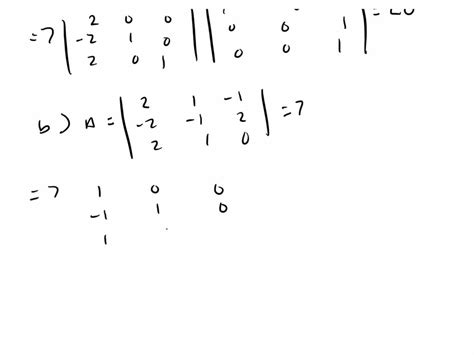 A Write The 𝐋 𝐔 Decomposition For Each Coefficient Matrix 𝐀 In Exercise 3 B Multiply 𝐋
