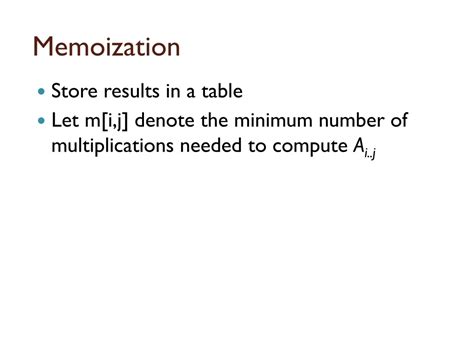 Ppt Matrix Chain Multiplication Clrs 152 Powerpoint Presentation