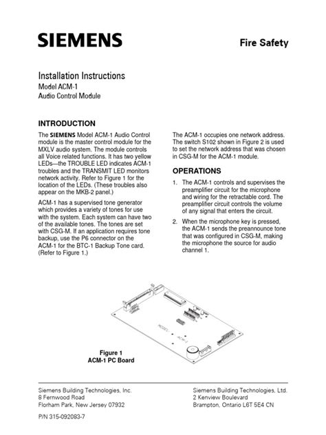Acm 1 Pdf Microphone Loudspeaker