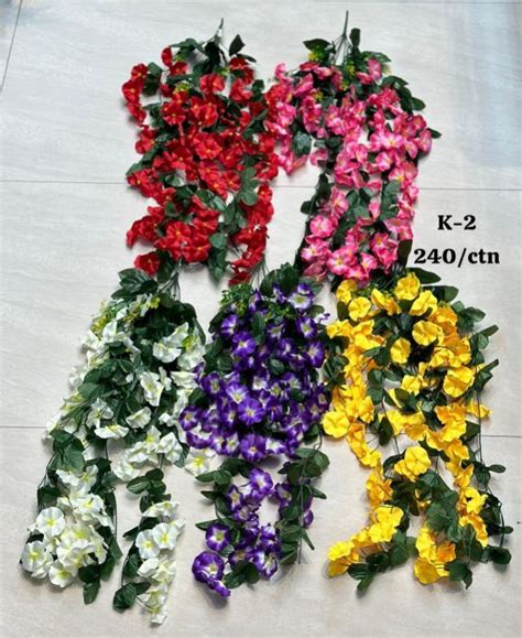 Plastic Artificial Daffodil Falling Creeper Feature Easy Washable At Rs 125 In Delhi