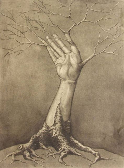 Tree Limb By Malignanttoast On DeviantArt Metamorphosis Art Surreal Art Art Drawings