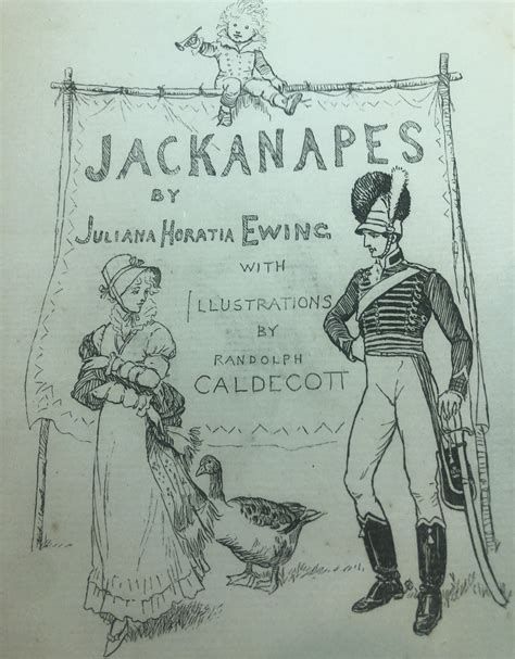 Jackanapes By Juliana Horatia Ewing Good Hardcover 1884 1st