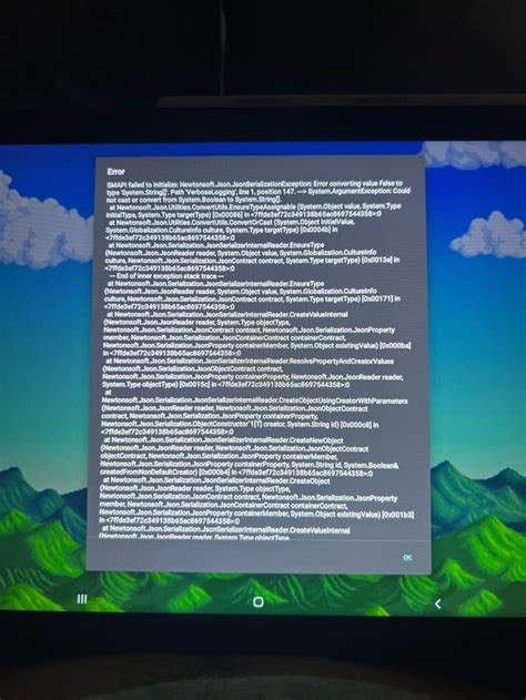 smapi error mobile r smapi