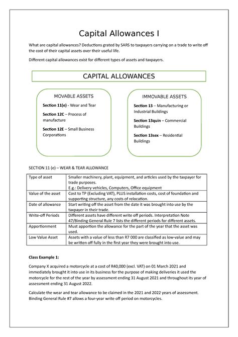 What Is Capital Allowance And Capital Works At Scarlett Butler Blog What Is Capital Allowance And Capital Works At Scarlett Butler Blog