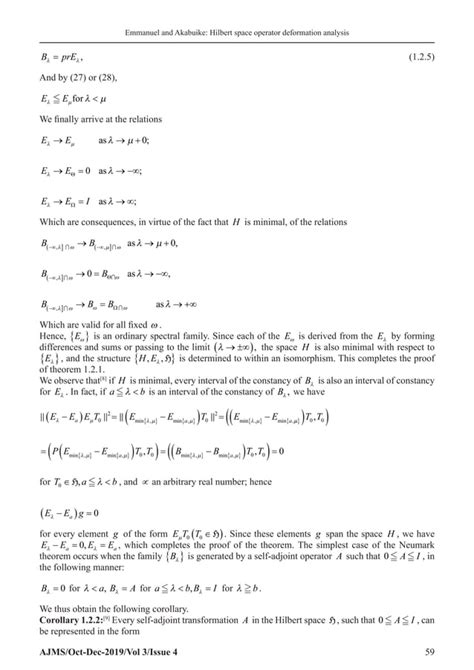 On Hilbert Space Operator Deformation Analysis In Application To Some Elements Of Elasticity