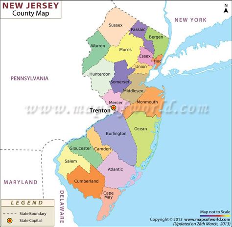 Nj County Map Printable Printable Free Templates