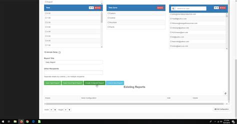 creating a spot report onping automation platform