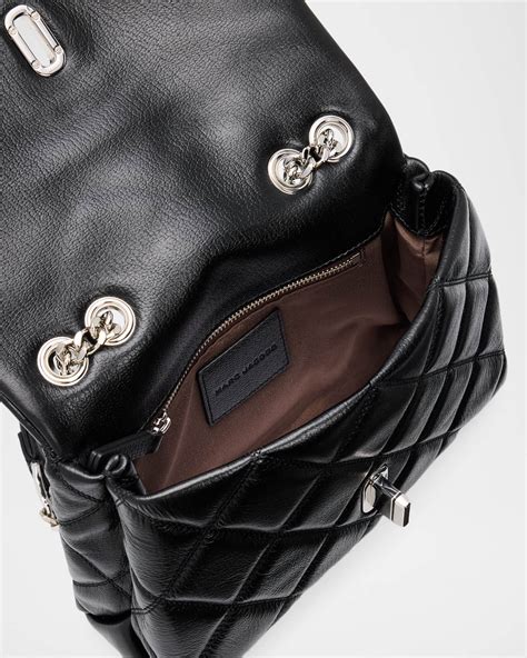 Marc Jacobs The Quilted Leather Slim Dual Convertible Shoulder Bag