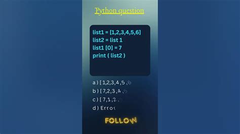 Python Interview Question Python Pythonprogramming Coding Computer Bca Mca Engineering