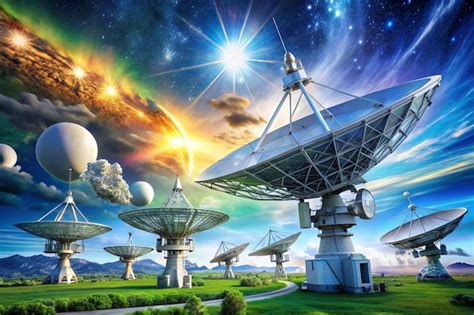 Connecting The World Telecommunications Satellites And Satellite Dish