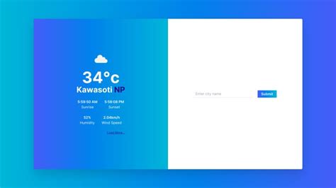 Ankit Bhusal On Linkedin Simple Weather App In React Js Using The