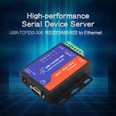 Usr Tcp232 410s Serial To Ethernet Converter Support Modbus Rtu And