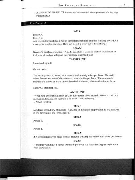 Theory Of Relativity Script Pdf Pdf