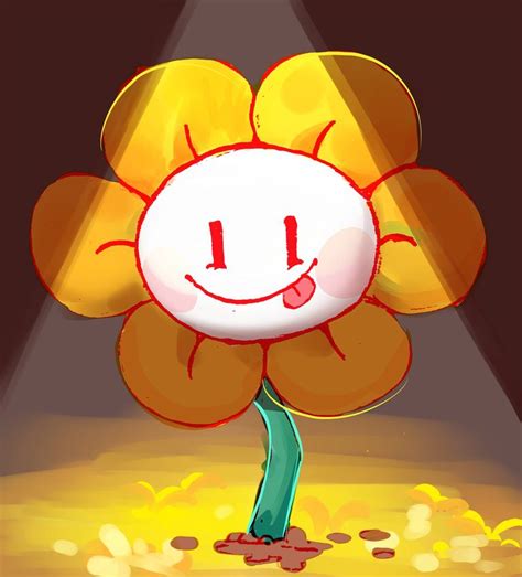 Pin By Madison Presley On UNDERTALE Undertale Flowey Flowey The Flower Undertale Fanart