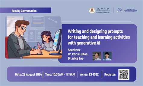 Faculty Conversation Writing And Designing Prompts For Teaching And Learning Activities With