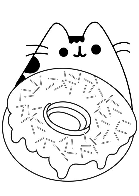 Pusheen Kolorowanki Do Druku Za Darmo Rodzicielskieinspiracje Pl