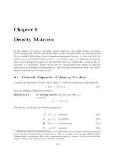 Chapter 9 Density Matrices Univie Ac At Chapter 9 Density Matrices Univie Ac At Pdf PDF4PRO