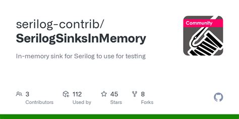 Github Serilog Contribserilogsinksinmemory In Memory Sink For