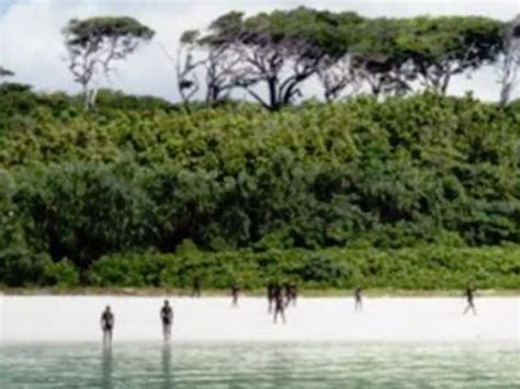 North Sentinel Tribe Police Face Off With Sentinelese Tribe As They
