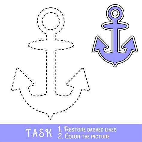 Easy Drawings Of Anchors