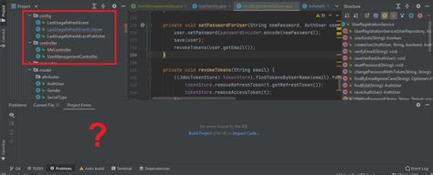 java intellij problems view doesn t show any compile errors but