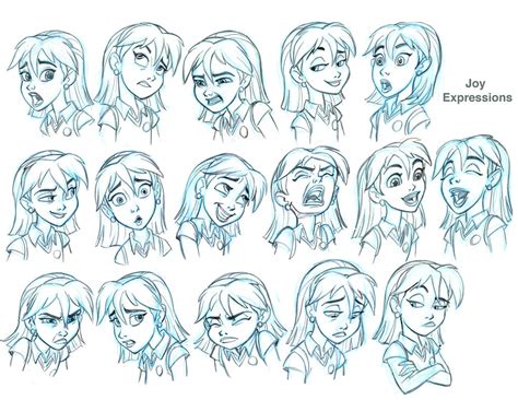 How To Draw Cartoon Character Expressions At Jodi Farmer Blog