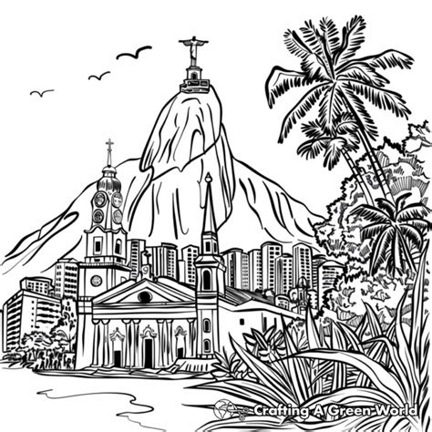 Brazil Coloring Pages Free