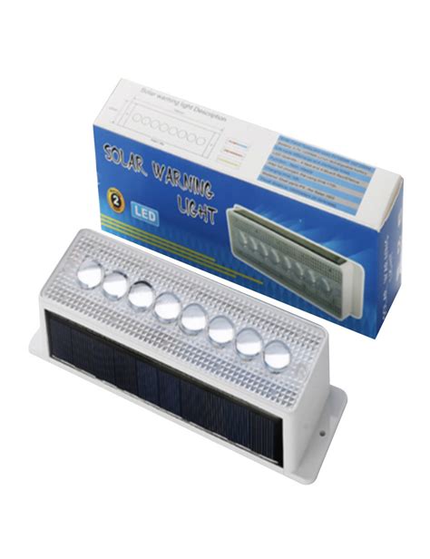 Solar Warning Light Yellow