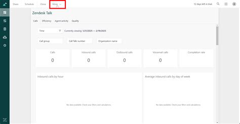 how to export the zendesk talk dashboard zendesk tutorials