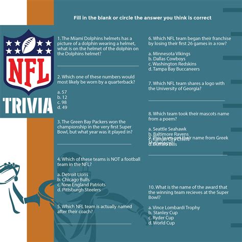 Nfl Trivia Questions Trivia Questions And Answer