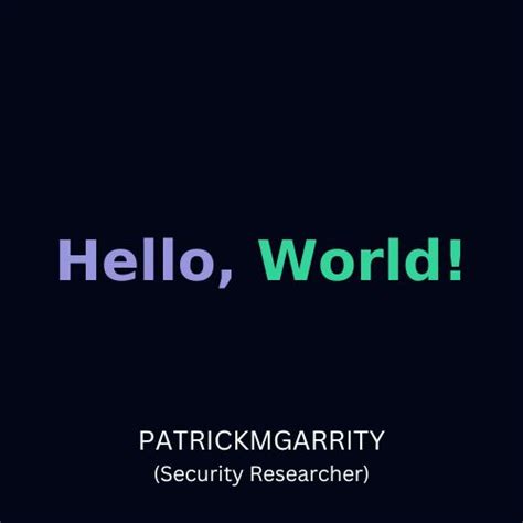 Patrick Garrity 👾🛹💙 On Linkedin Cybersecurity Infosecurity Riskmanagement Security