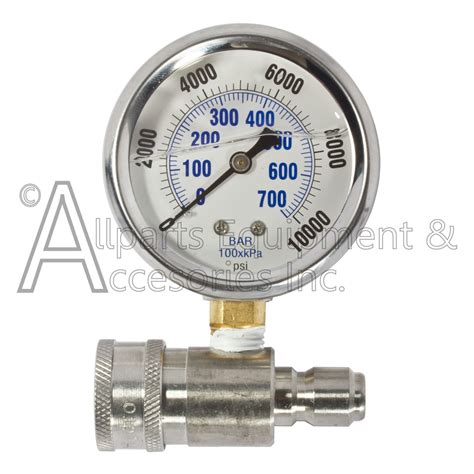 Pressure Test Qc Gauge Kit 10000 Psi