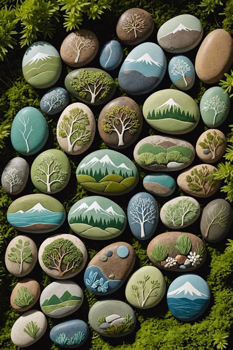 20 Beautiful Garden Rock Art Ideas Toolz Geek