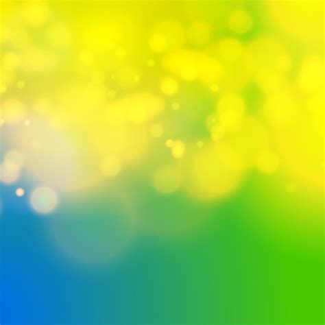 텍스트 그래픽 이미지 템플릿 현대적인 디자인 추상적 인 벡터 일러스트 Eps 10 안내 책자를위한 미래의 밝은 광선 조명 Bokeh 원 공간 장소와 노란색 녹색 그라데이션