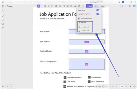 Create And Fill Pdf Forms With Updf Windows Updf